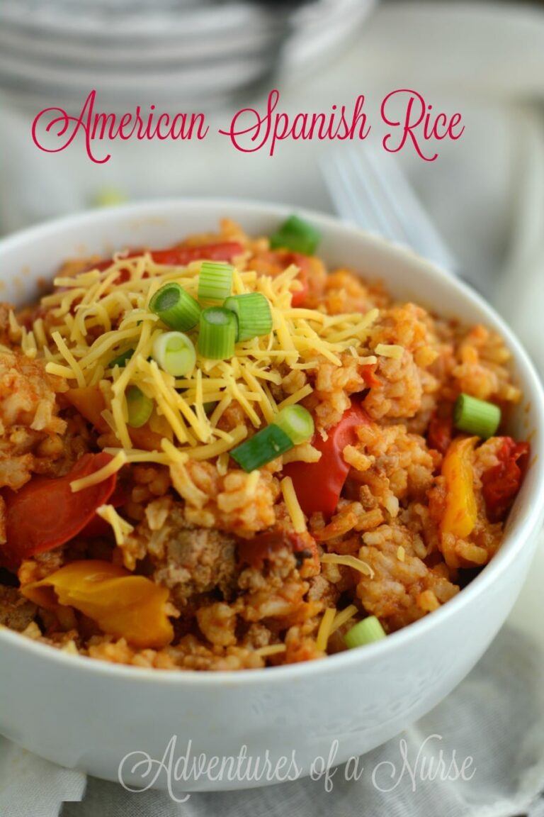 American Spanish Rice - Adventures of a Nurse