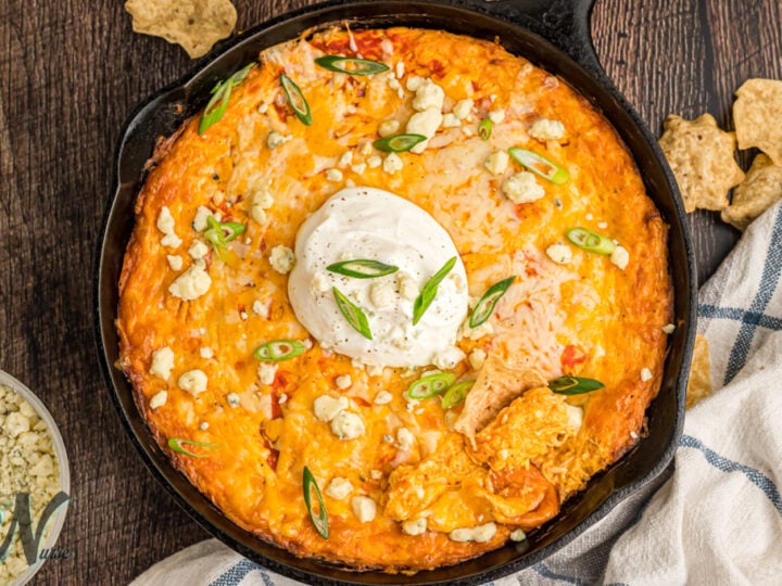 Instant Pot Buffalo Chicken Dip