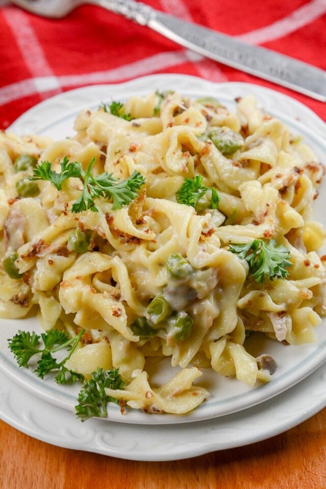 Instant Pot Cheesy Tuna Helper Casserole