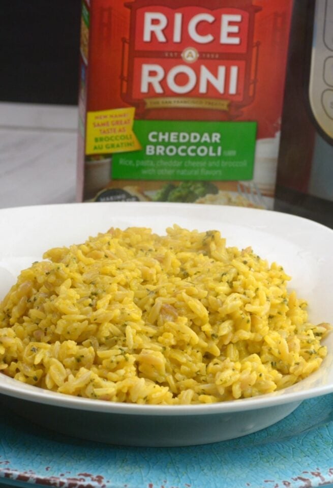 How to Make Instant Pot Boxed Rice A Roni - Adventures of a Nurse