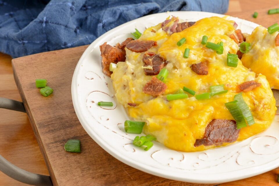 Loaded Mashed Potatoes Instant Pot or Ninja Foodi - Adventures of a Nurse