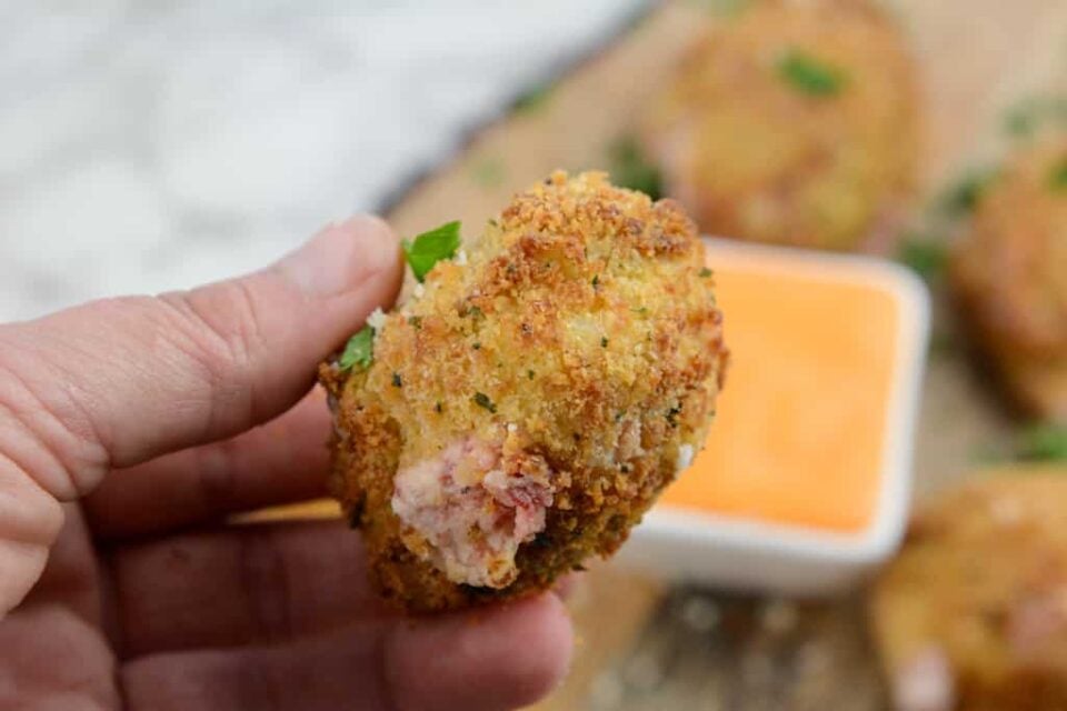 The Ultimate Air fryer Reuben Fritters - Adventures of a Nurse
