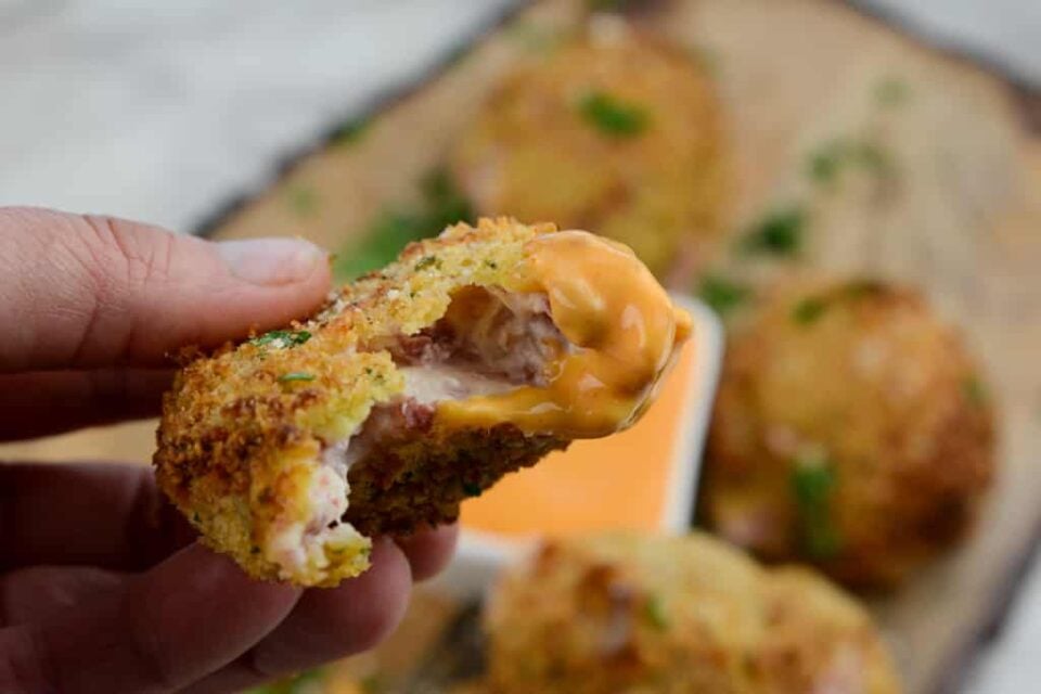 The Ultimate Air fryer Reuben Fritters - Adventures of a Nurse