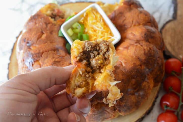 Taco Monkey Bread - Adventures of a Nurse