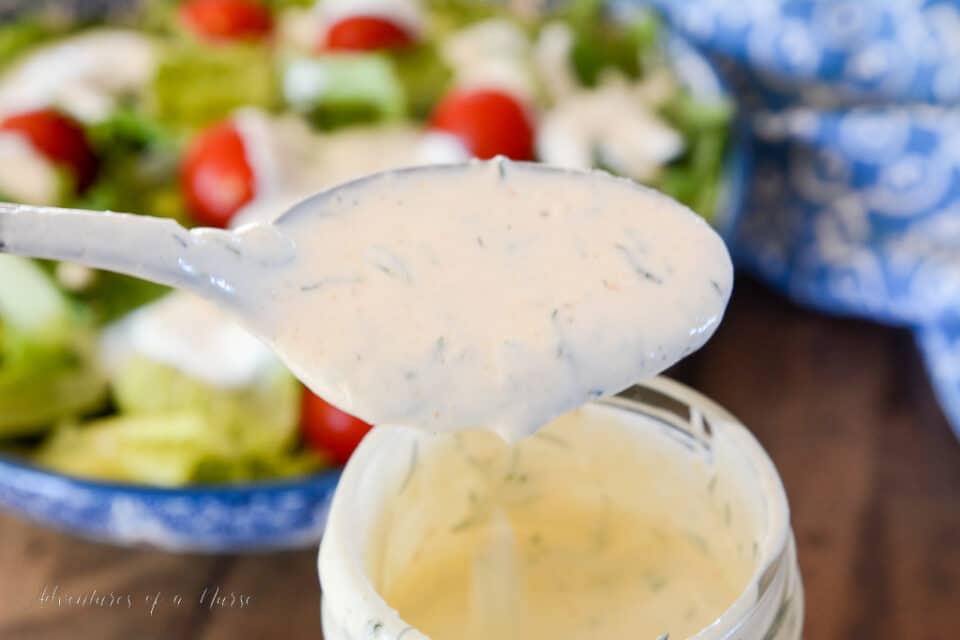 Homemade Ranch Dressing - Adventures of a Nurse