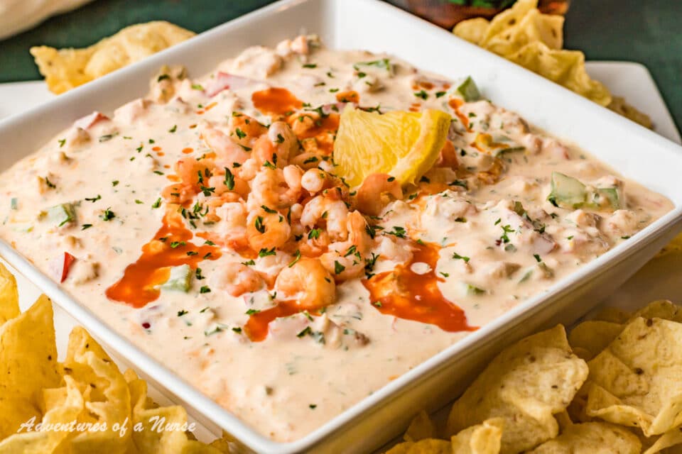 Spicy Shrimp Dip - Adventures of a Nurse