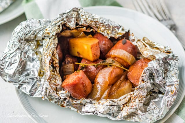 Easy Grilled Hobo Dinner - Adventures of a Nurse