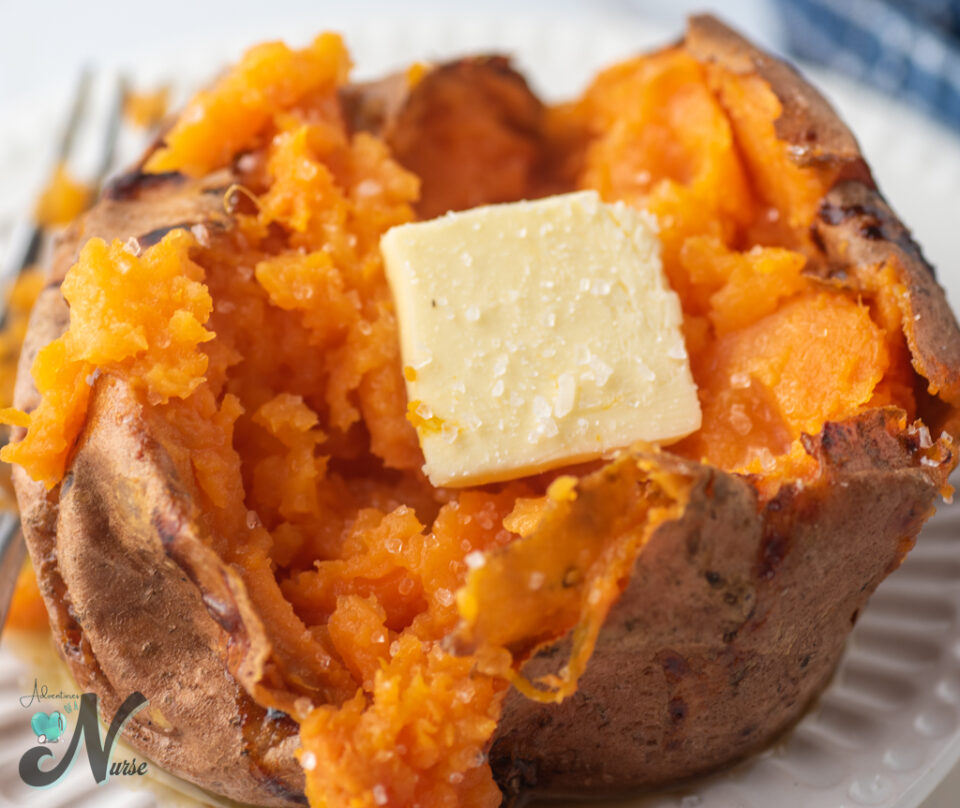 Air Fryer Sweet Potatoes - Adventures of a Nurse