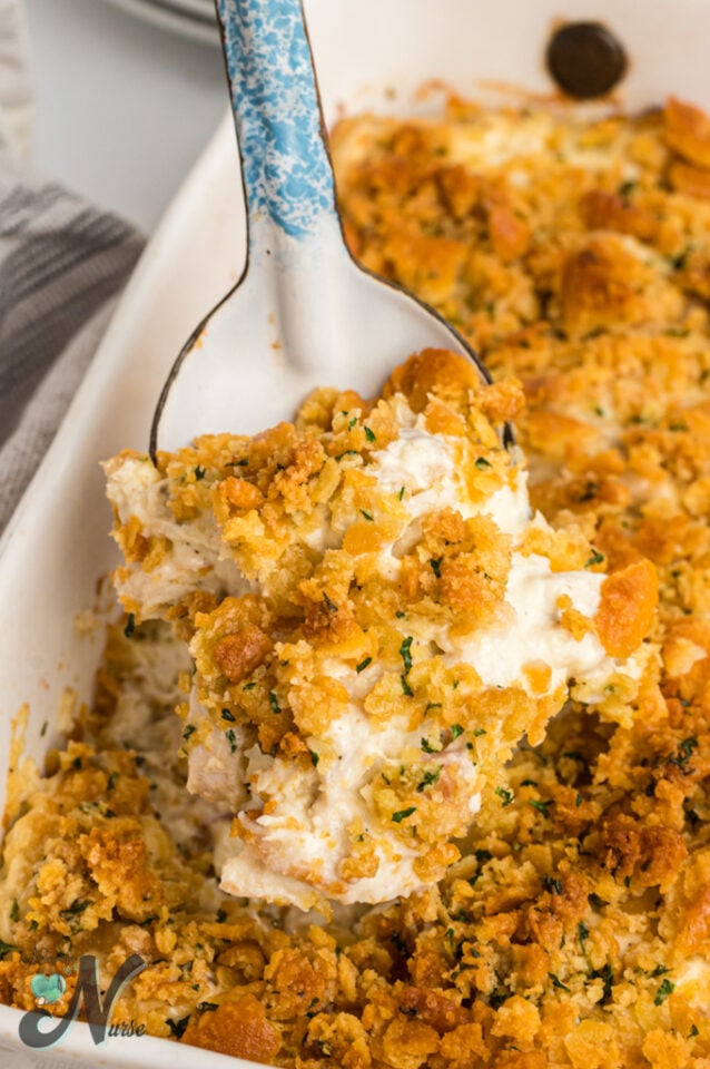 Million Dollar Chicken Casserole - Adventures of a Nurse
