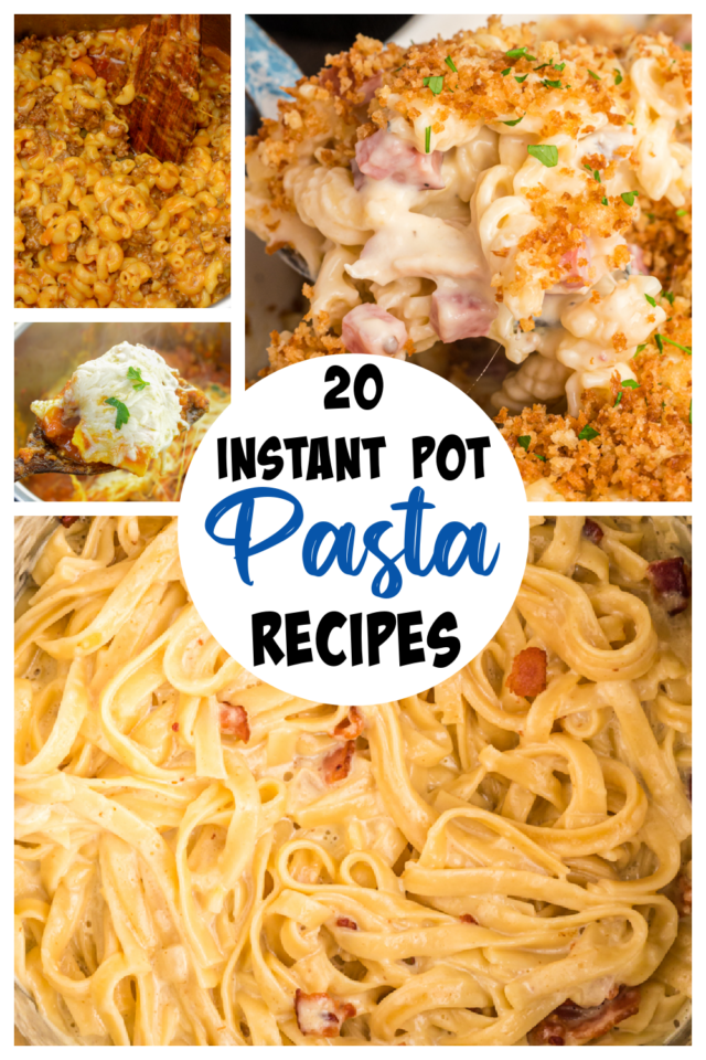 Instant Pot Pasta Recipes - Adventures of a Nurse