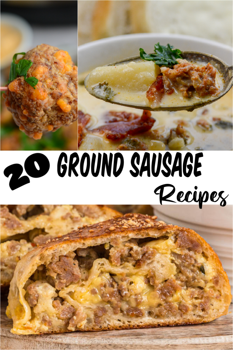 Ground Sausage Recipes - Adventures of a Nurse