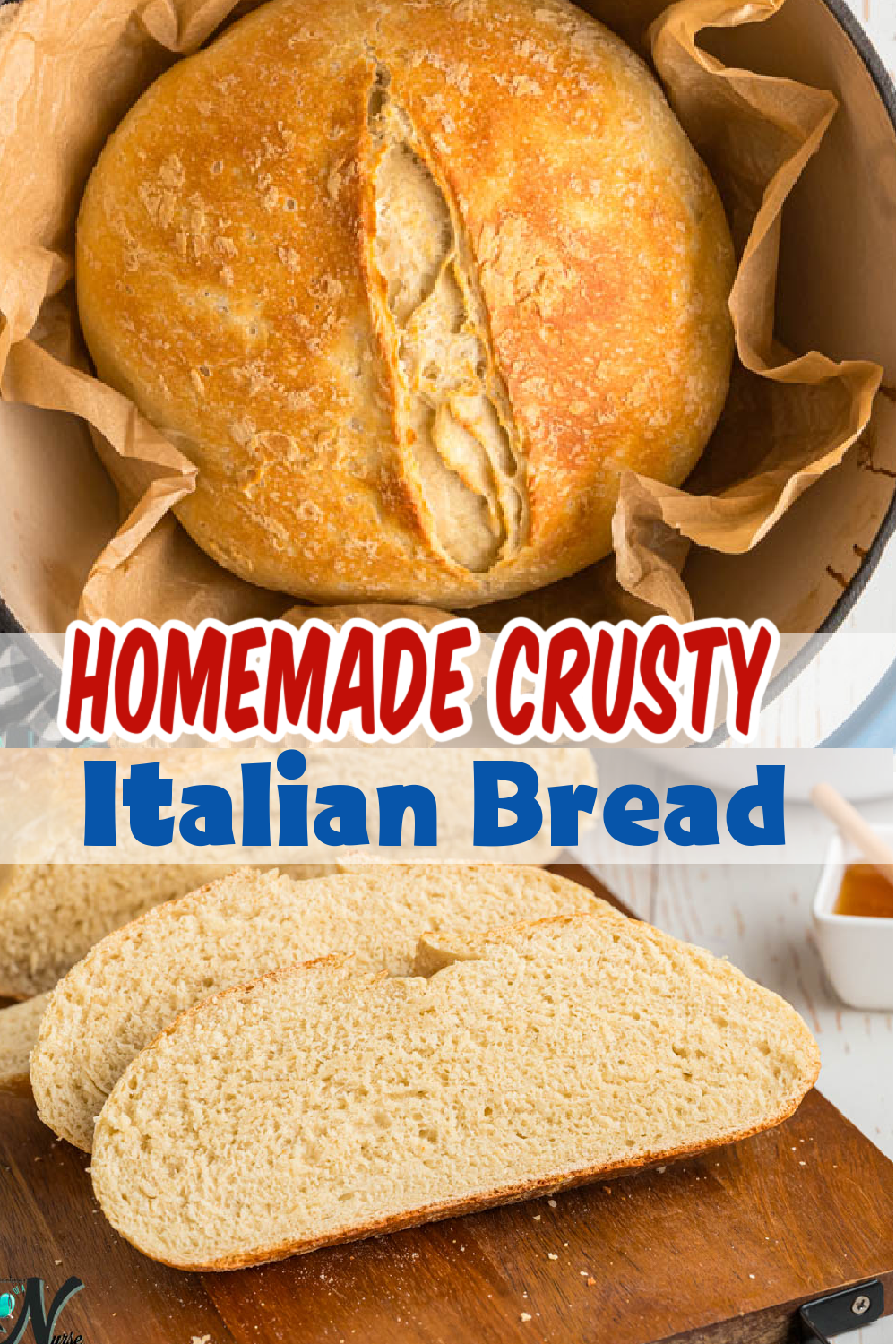 Crusty Italian Bread - Adventures of a Nurse