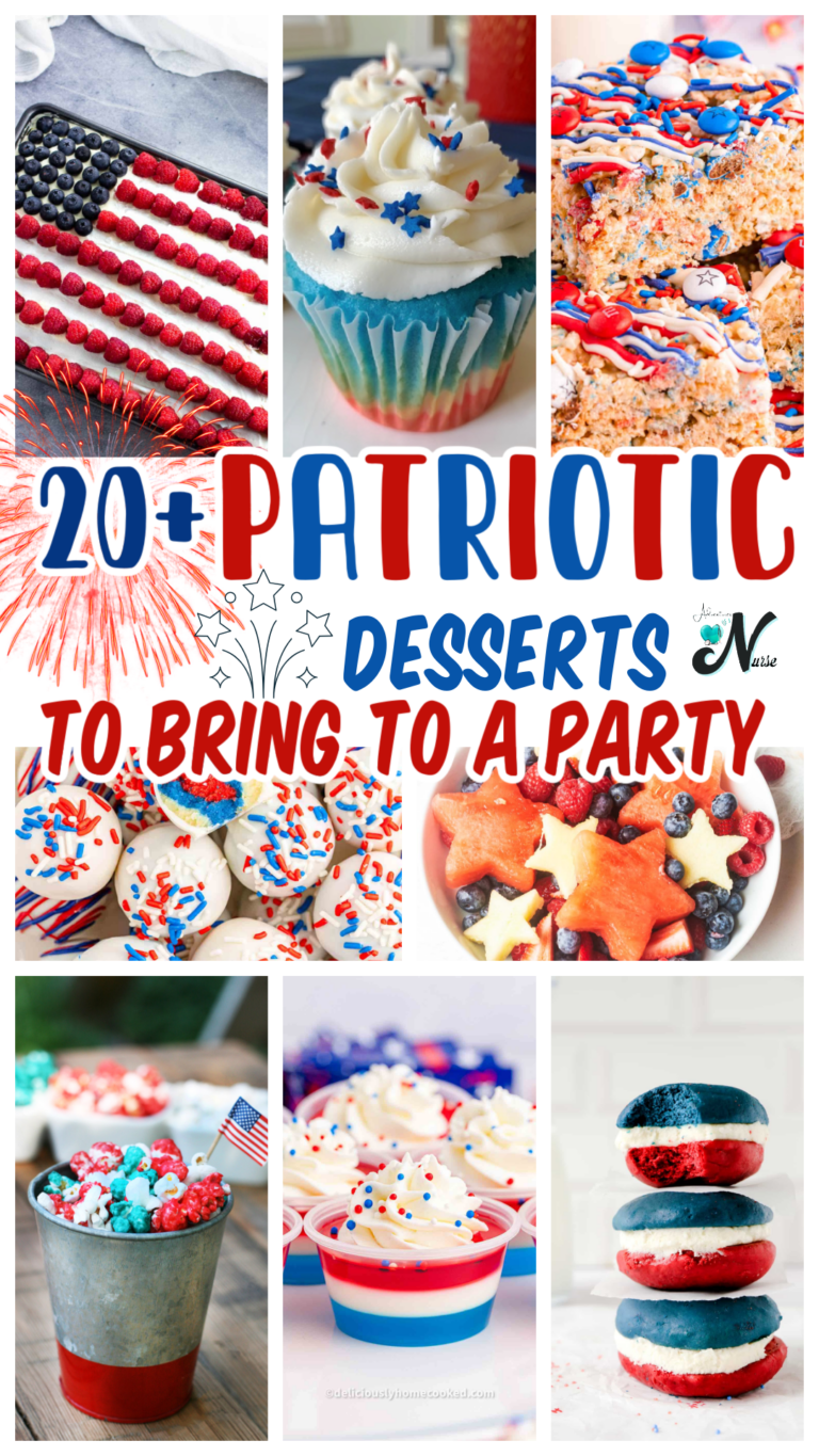 Patriotic Dessert Ideas - Adventures of a Nurse