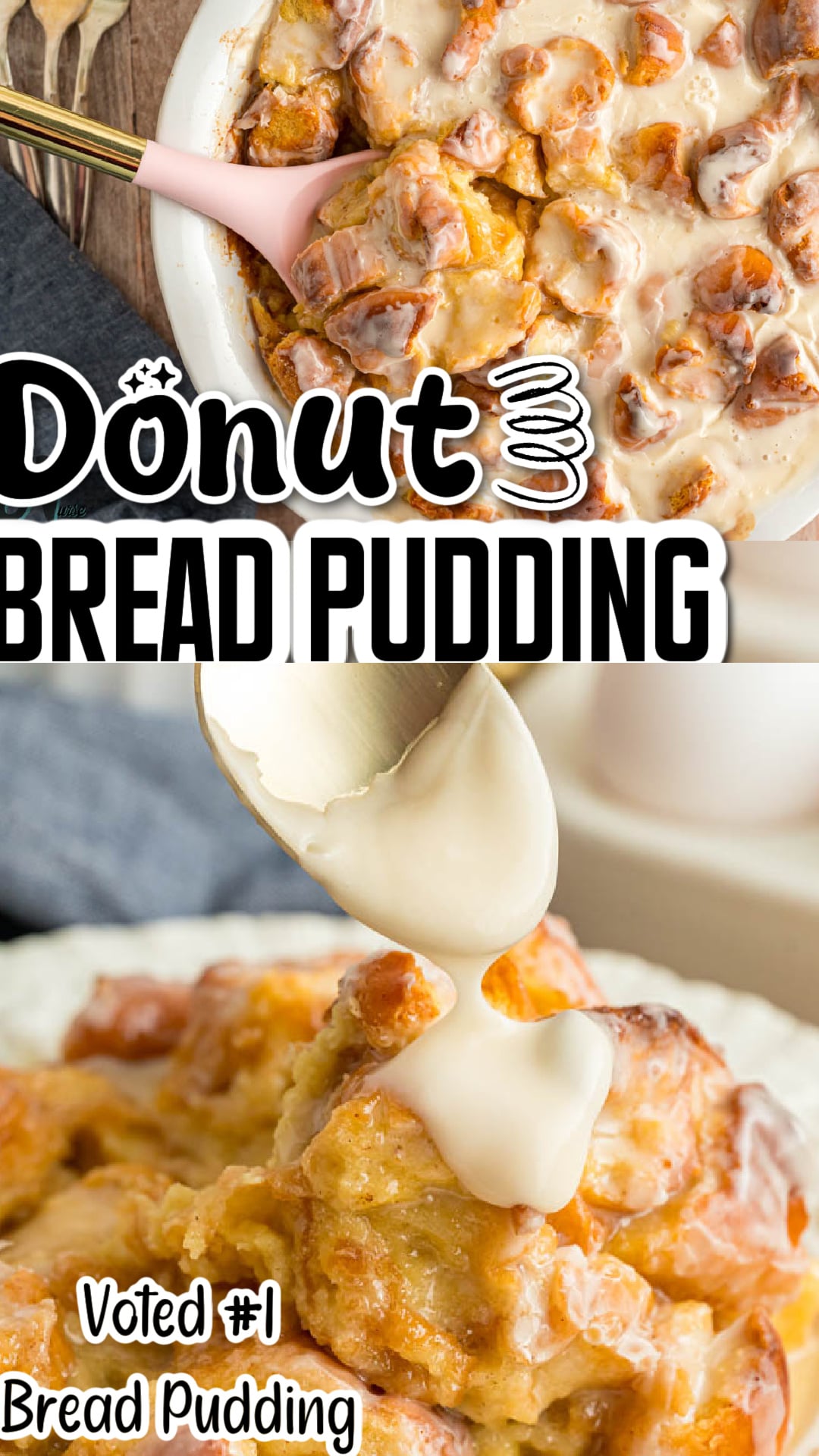 Donut Bread Pudding - Adventures of a Nurse