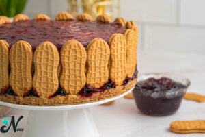 Peanut Butter and Jelly Cheesecake - Adventures of a Nurse
